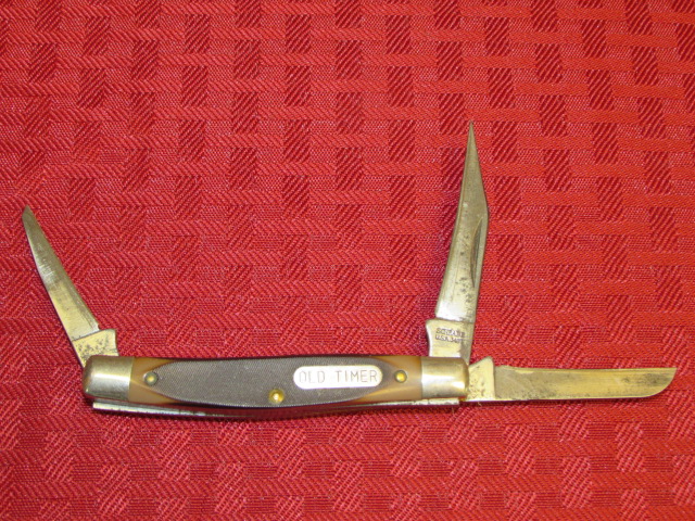 Lot Detail - VINTAGE SCHRADE 340T OLD TIMER 3 BLADE POCKET KNIFE Lot Detail - VINTAGE SCHRADE 340T OLD TIMER 3 BLADE POCKET KNIFE