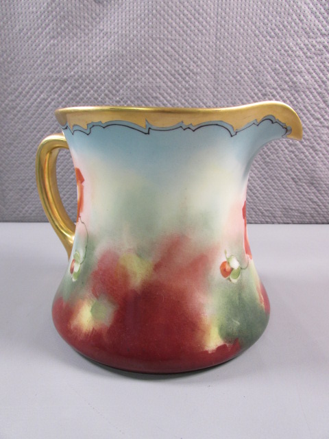 Lot Detail - ANTIQUE LIMOGES GUERIN HAND PAINTED PITCHER - c. 1900-1920 Lot Detail - ANTIQUE LIMOGES GUERIN HAND PAINTED PITCHER - c. 1900-1920